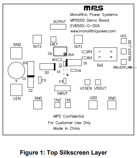 EV6550-G-00A: 2A, 1.8 ~ 22V H-Bridge Motor Driver